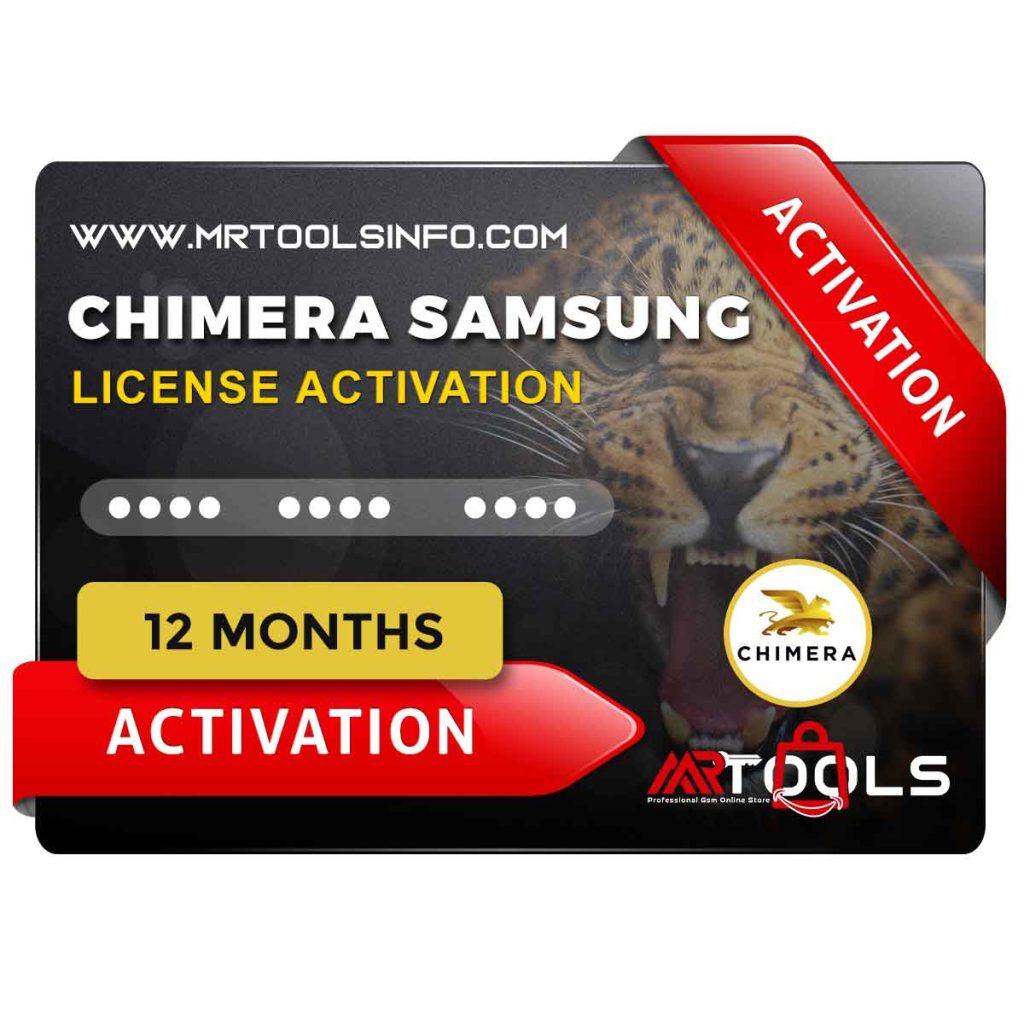 Chimera Tool Basic 12 Months Activation License - MR TOOLS INFO