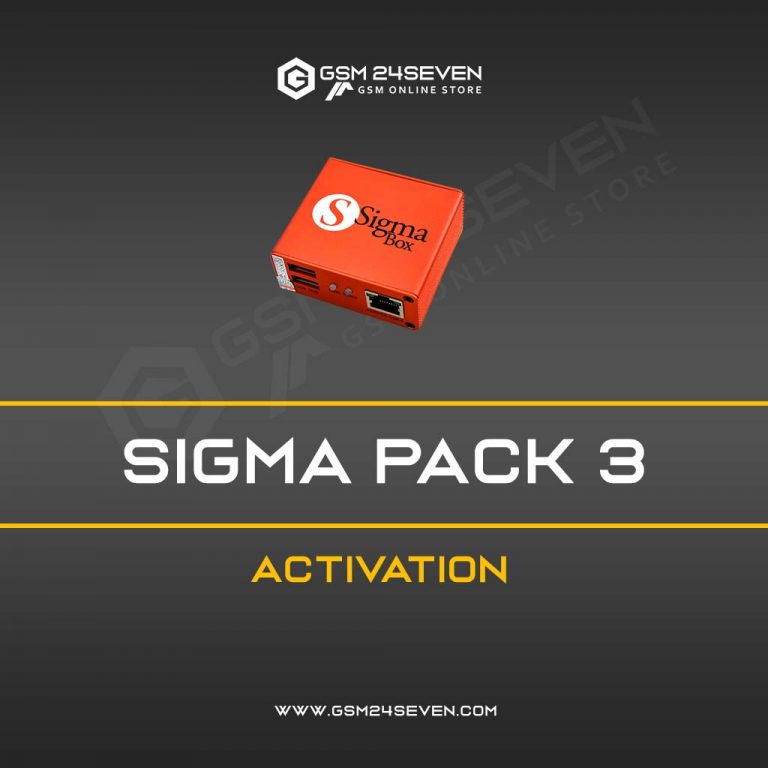 SIGMA PACK 3 ACTIVATION || MR TOOLS INFO