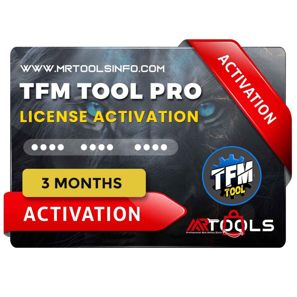 TFM Tool Pro Activation (3 Months) - MR TOOLS INFO