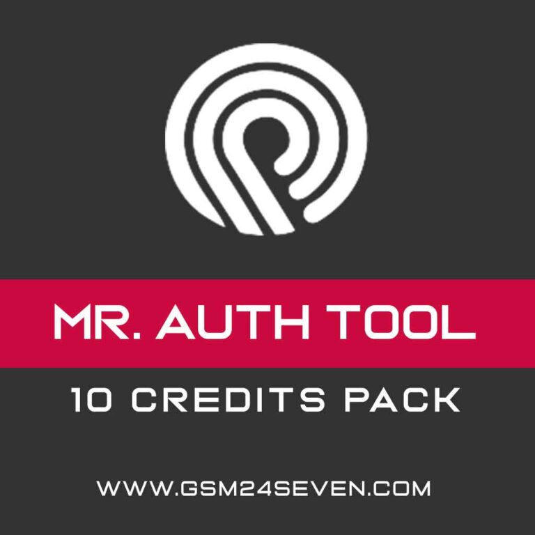 Mr Auth Tool - Xiaomi EDL | FRP Credits (10 Credits Pack) - MR TOOLS INFO
