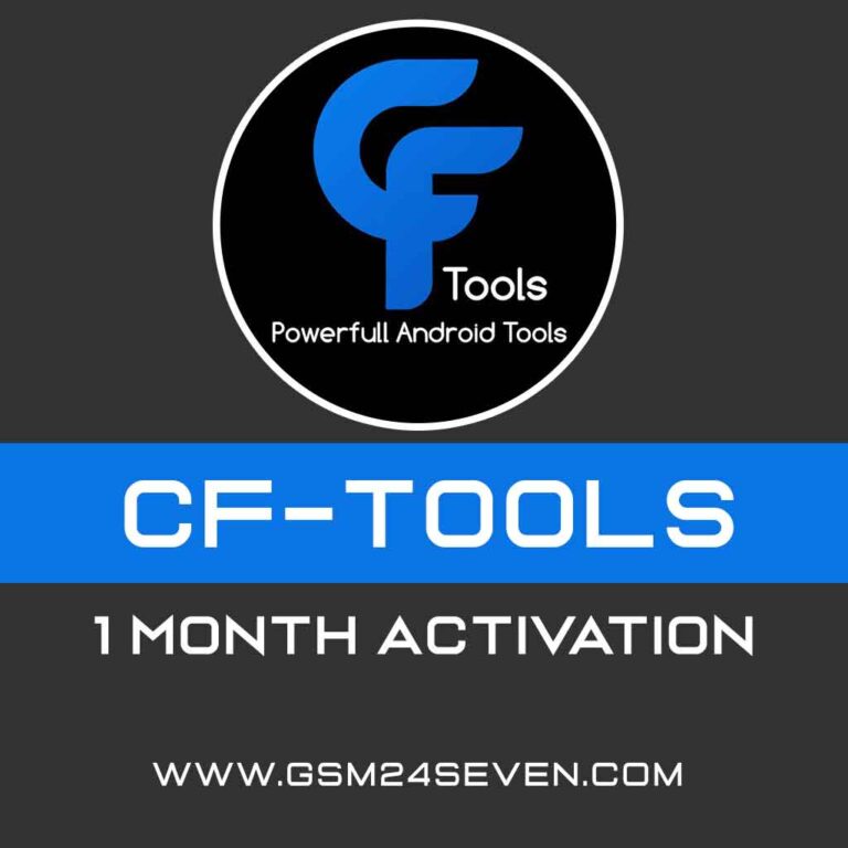 CF-Tool 1 Month Activation || MR TOOLS INFO